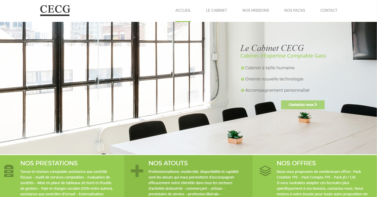 Le cabinet expert-comptable CECG, implanté à Chantilly